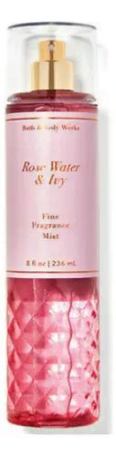 Bath Body Works Rose Water Ivy Fine Fragrance Mist Spray MercadoLivre