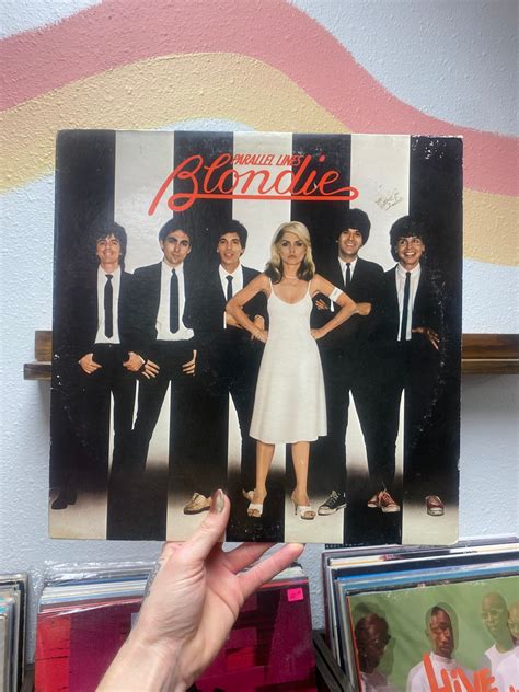 Blondie Parallel Lines Lp Album Used Vg Original Sleeve Etsy
