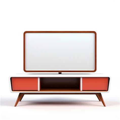 Tv Board Retro Premium Ai Generated Image