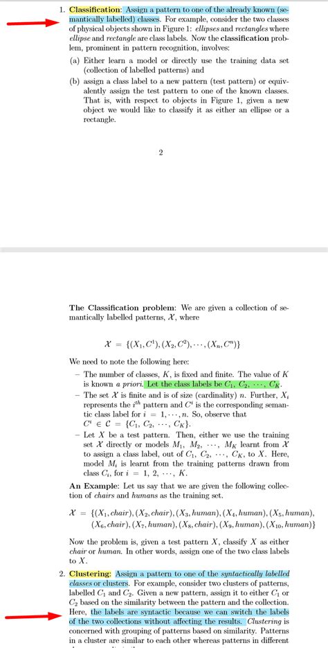 Pattern Recognition What Do The Terms Semantically Labelled And