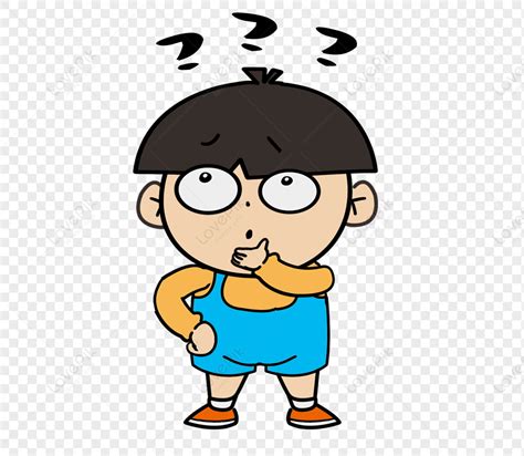 인형 의문 표현 팩 Png 일러스트 무료 다운로드 Lovepik