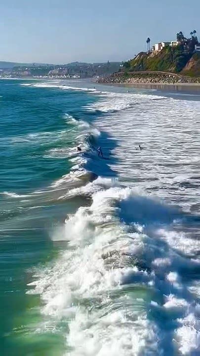 Mini Closeout Barrel San Clemente Pier Surfing Surf Surfing Beach