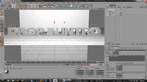 How To Make An Intro With Mograph Cinema 4d Youtube
