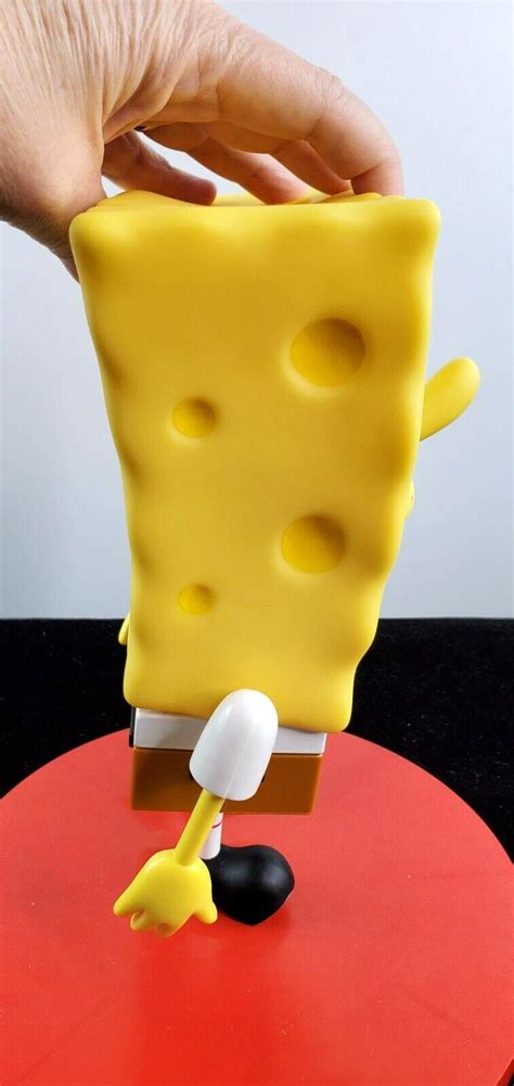 Spongebob Squarepants Squeeze Me Talking Toy 9 Figure Nickelodeon Viacom 2002 4584778191