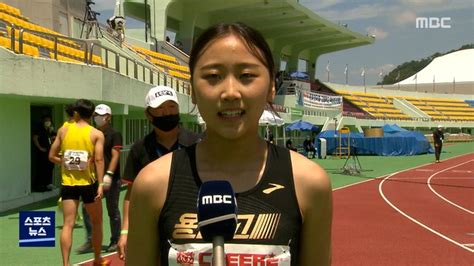 육상 샛별 양예빈 폭풍 질주스피드가 다르네