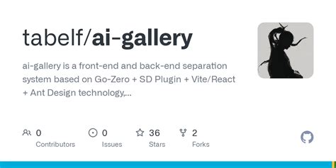 Github Tabelfai Gallery Ai Gallery Is A Front End And Back End