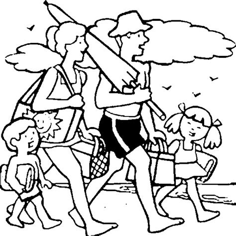 Dessin Mer Plage Imprimer