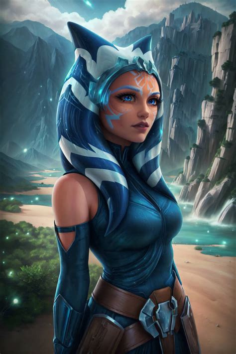Ahsoka Tano Clone Wars Нейросетевые Барышни Sw сериалы Арт