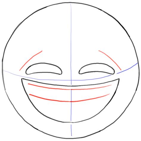 How To Draw Laughing Crying Emoji With Easy Steps Drawing Lesson How