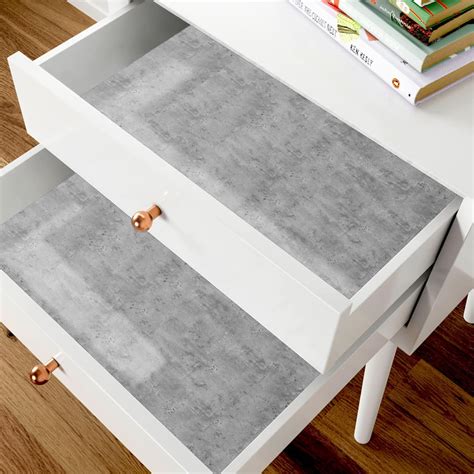 Ultra Concrete Self Adhesive Con Tact Paper 18 X 50ft Roll Bundle X 6