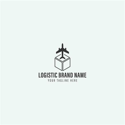 Logistic Logo Vector 24628248 Vector Art At Vecteezy