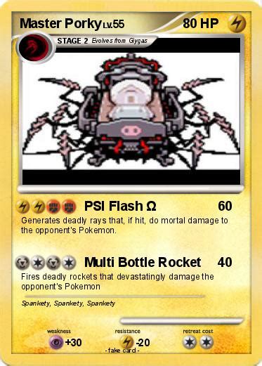 Pokémon Master Porky 4 4 Psi Flash Ω My Pokemon Card