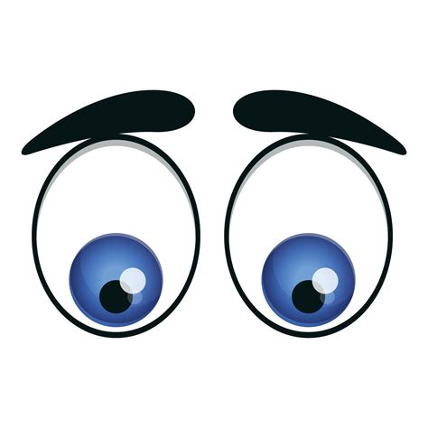 Icono De Ojos Mirando Estilo De Dibujos Animados Vector En Vecteezy Sexiezpix Web Porn