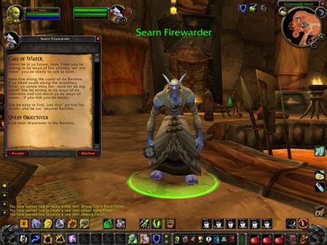 Wow Classic Ruf Des Wassers Questen Für Schamanen Totems