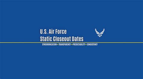 Air Force Announces Officer Performance Report Static Closeout Dates Beginning October 2022