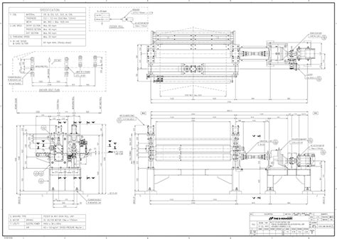 Measuring Roll And Feeder Roll Unit 포트폴리오 제품설계 기구설계 더이로운 제품설계 기구설계 도면제작 설계프리랜서 기계설계용역 공공