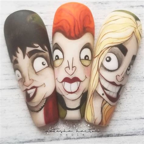 Halloween Nail Designs Halloween Nails Nail Art Disney Scarry