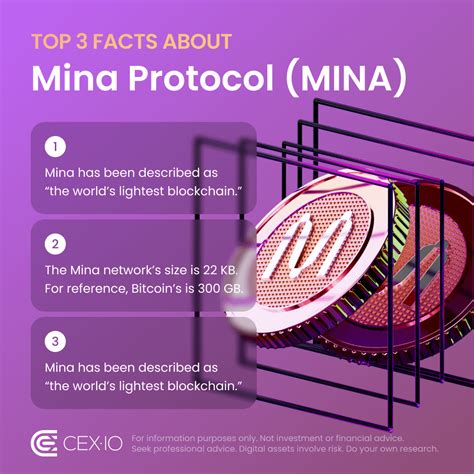 The Mina Protocol Mina Is A Minimalistic Blockchain Designed To Maintain A Constant Size