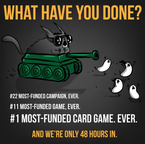 Σπάει τα κοντέρ στο Kickstarter ο The Oatmeal με το Exploding Kittens Project Digital Life