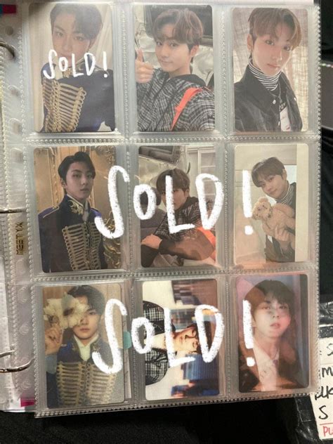 Wts Enhypen Jungwon Border Carnival Photocards Hobbies Toys