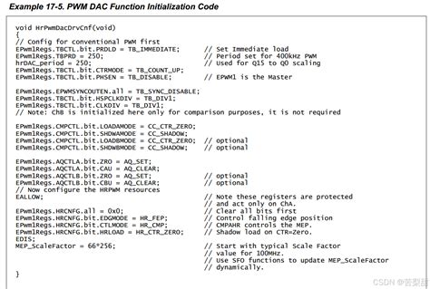 Ti Dsp Tms320f280025 Note910：epwm：高分辨率脉宽调制器hrpwm Csdn博客