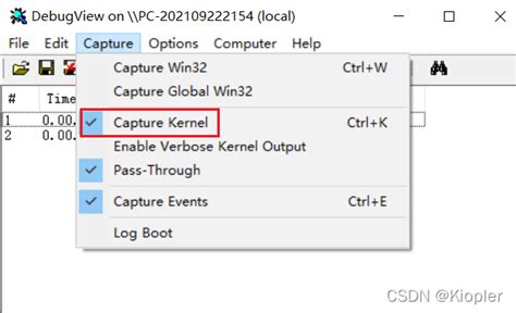 Debugview无法显示调试信息问题debugview不显示 Csdn博客