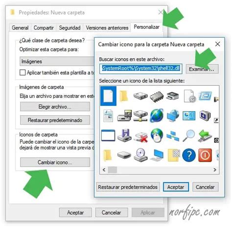 Cuál es la extensión de los iconos en Windows 10 Haras Dadinco