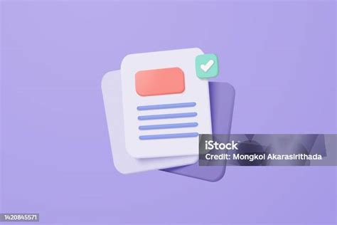 보라색 배경에 3d 흰색 클립 보드 작업 관리 할 일 체크리스트 프로젝트 계획 개념 과제 및 시험 생산성 솔루션 아이콘에 대한 효율적인 작업 3d 아이콘 벡터 렌더링