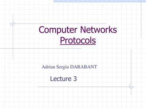 Ppt Computer Networks Protocols Powerpoint Presentation Free