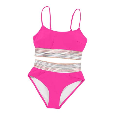 Xuapaodt Summer Two Piece Swimsuitwomens Strapless Backless Fashion