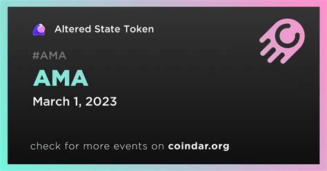 Altered State Token Asto Ama — Coindar