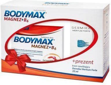 Bodymax Magnez B6 60 tabl Dermika krem nawilżający 20ml Opinie i