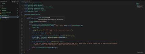 Azure Functions 学习笔记二（创建一个函数并发布azure）azure云函数 Csdn博客