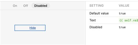 Toggle Link Documentation Example Doesnt Work Correctly App Building