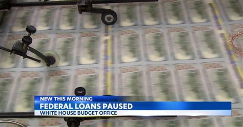 White House Pauses Federal Grants And Loans For Program Review News