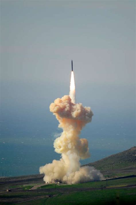 A Long Range Ground Based Interceptor Is Launched From Picryl Public