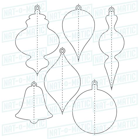 Paper Ornament Template