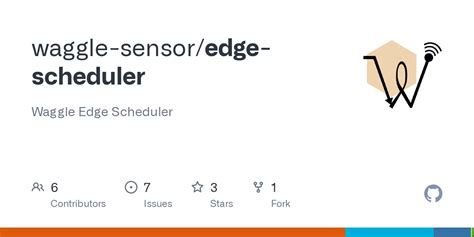 Github Waggle Sensoredge Scheduler Waggle Edge Scheduler