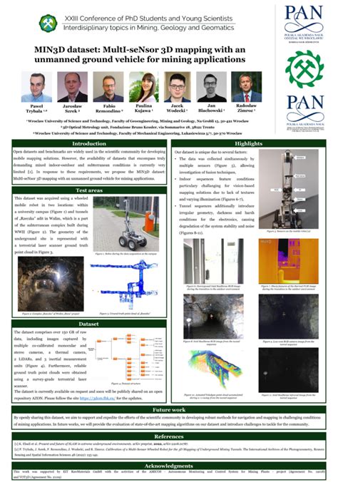 min3d dataset multi sensor 3d mapping with an unmanned ground vehicle