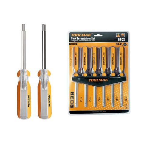 Professional Magnetic Torx Screwdriver Set Toolmak T10 T30 6 Pcs Daraz Lk