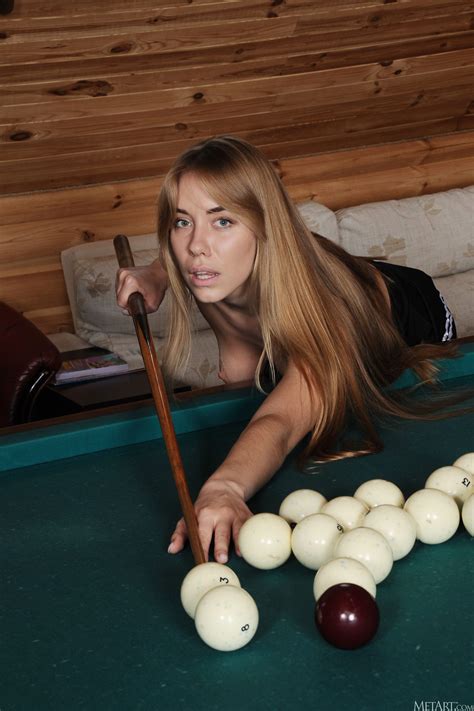 Sexy Pool Player Ryana Metart Naked Partner Ryana 0041 Porn Pic