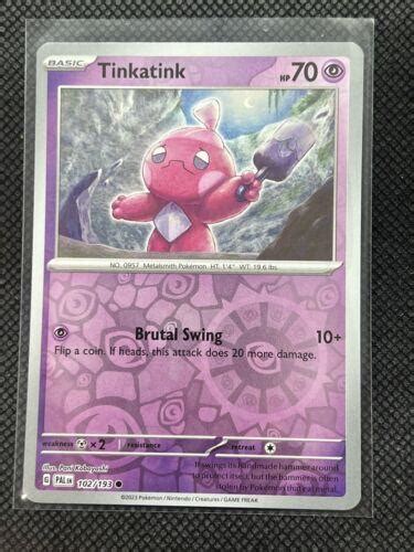 Tinkatink Reverse Holo 102 Prices Pokemon Paldea Evolved Pokemon