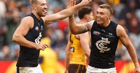 Afl Match Report Blues Surge To 10 Goal Win