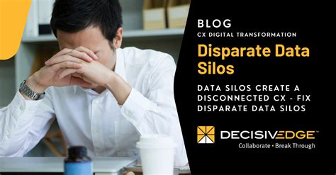 data silos create a disconnected cx fix disparate data silos