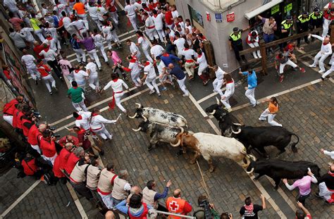 Pamplona Spain Running Of The Bulls 2025 Lena Phillis