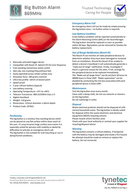 Tynetec Device Database
