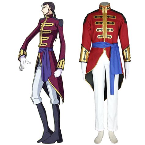 Code Geass Gilbert Gp Guilford Cosplay Costumes