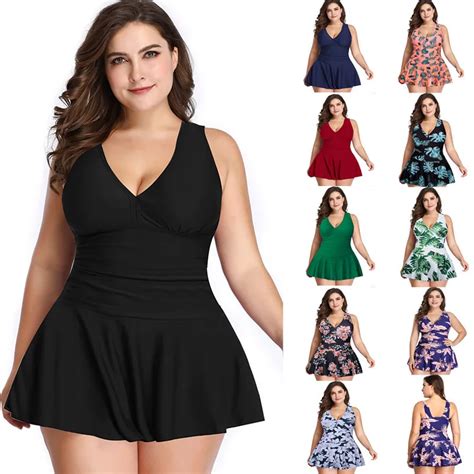 Plus Size Swimsuits Skirts Women Swimwear Plus Size Skirt Fat Women