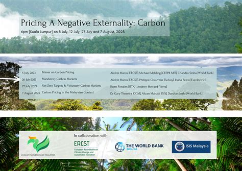 Pricing A Negative Externality Carbon Cgm