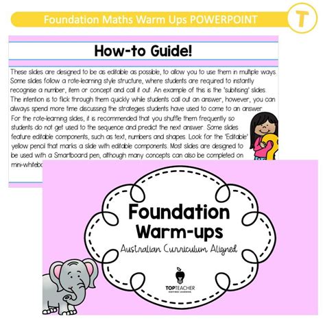 Foundation Maths Warm Ups Powerpoint Top Teacher